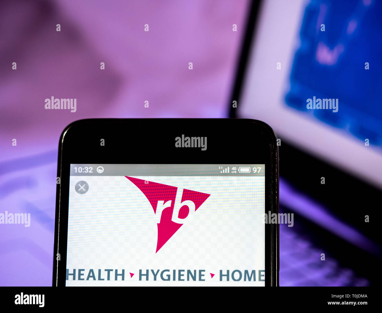 Reckitt benckiser logo hi-res stock photography and images - Alamy