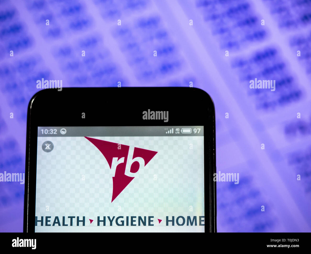 Reckitt benckiser logo hi-res stock photography and images - Alamy