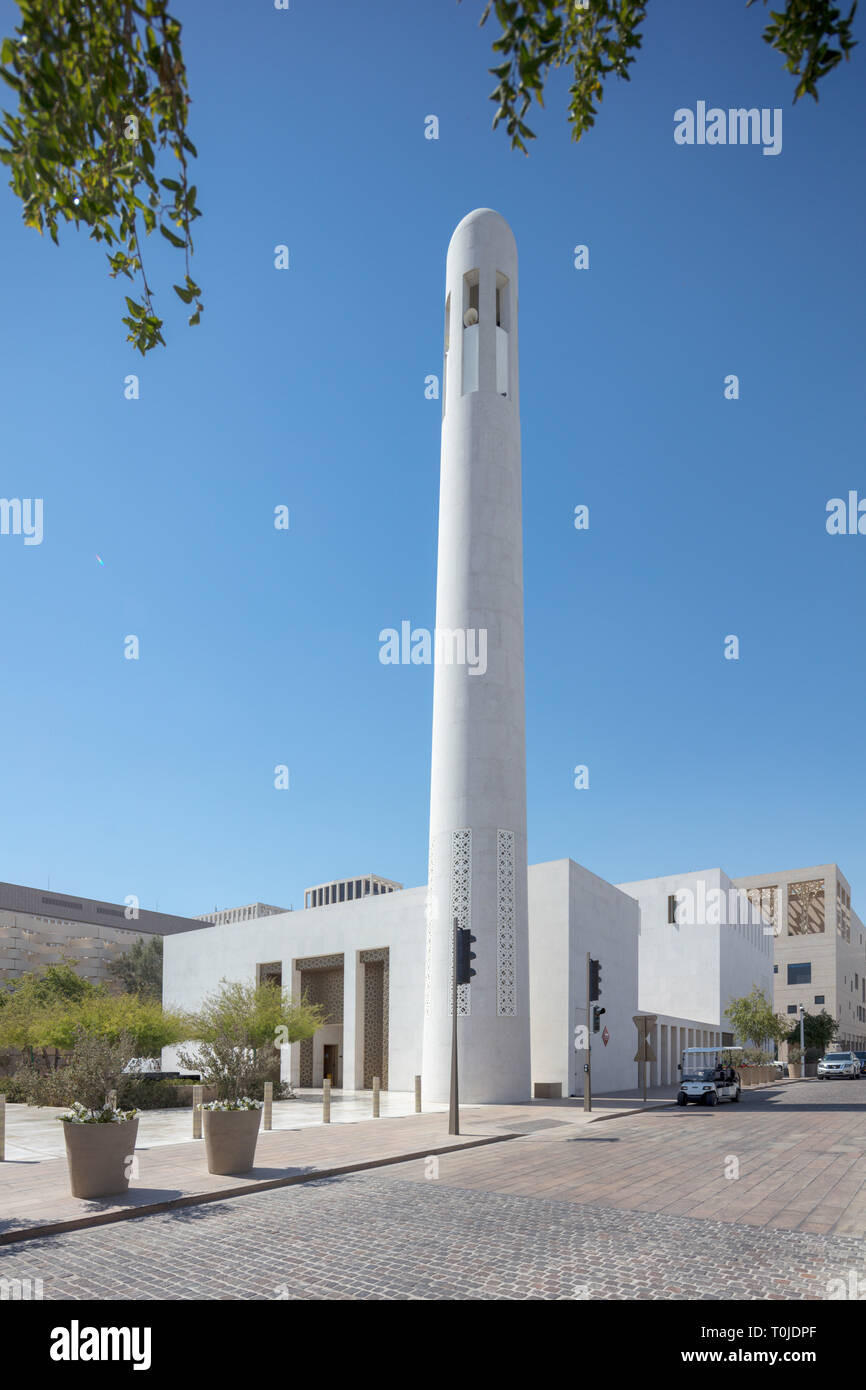 Msheireb Jumaa Mosque, Doha, Qatar Stock Photo - Alamy