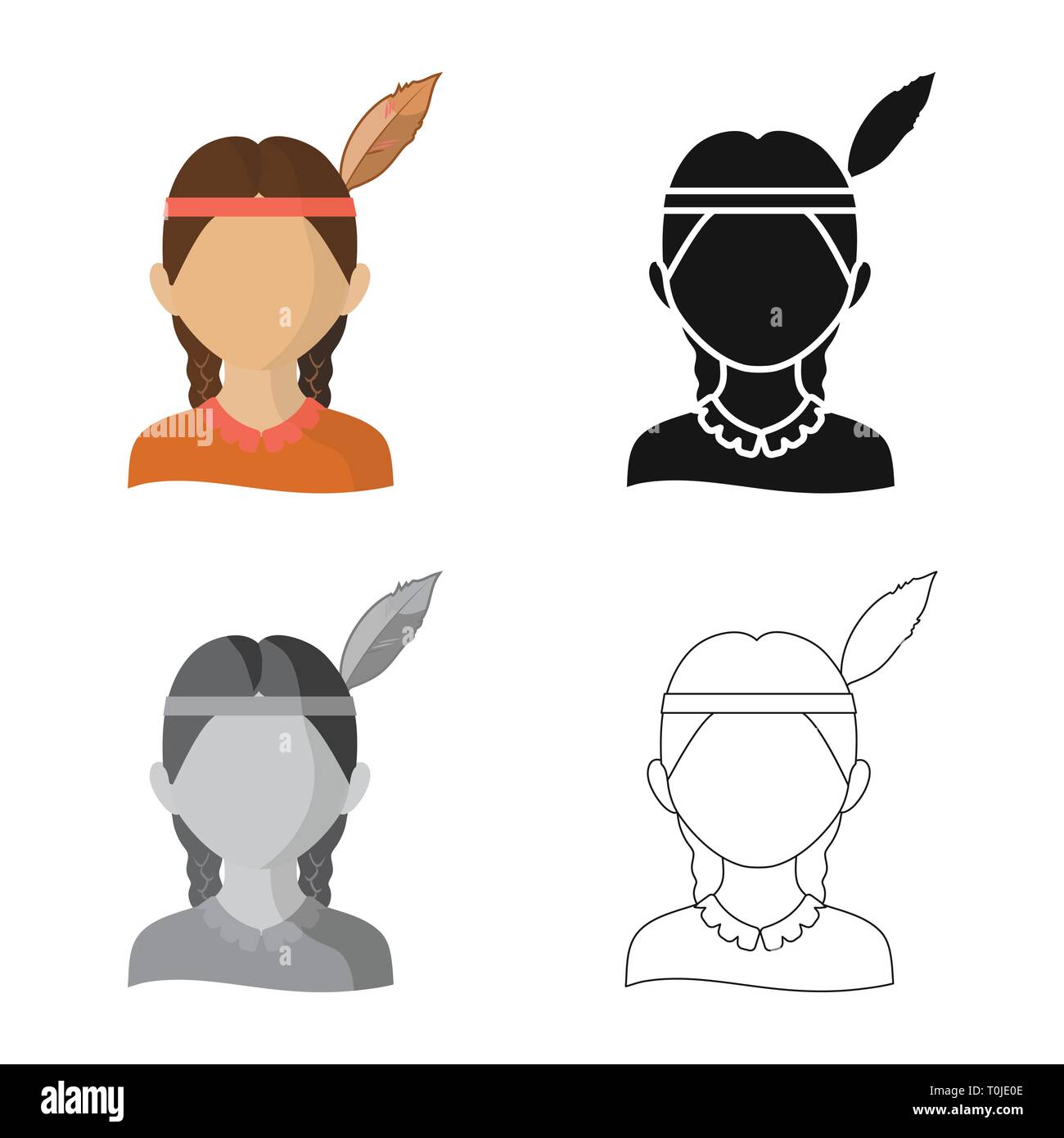 Indigenous resident Stock Vector Images - Alamy