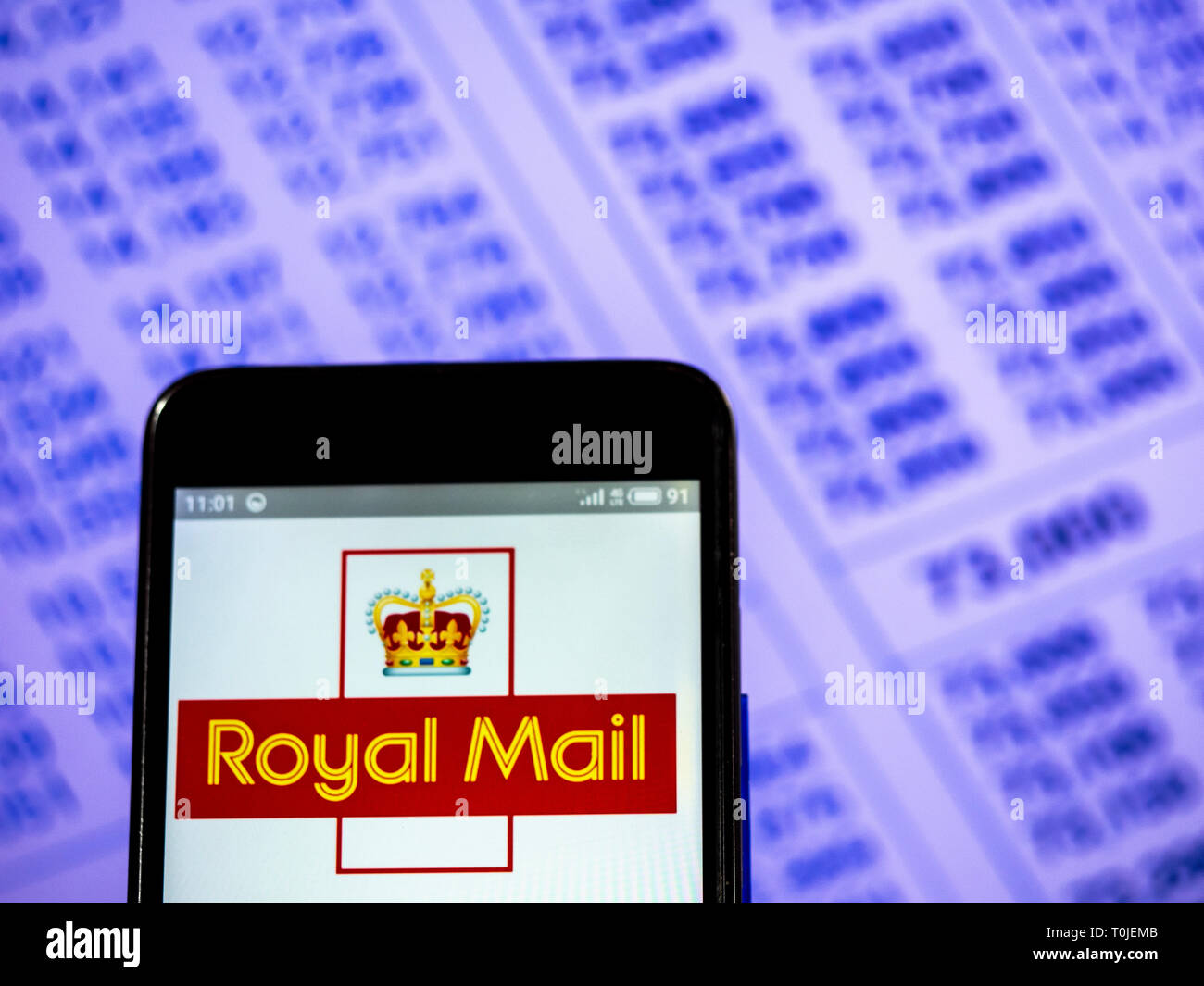 Royal mail plc hi-res stock photography and images - Alamy
