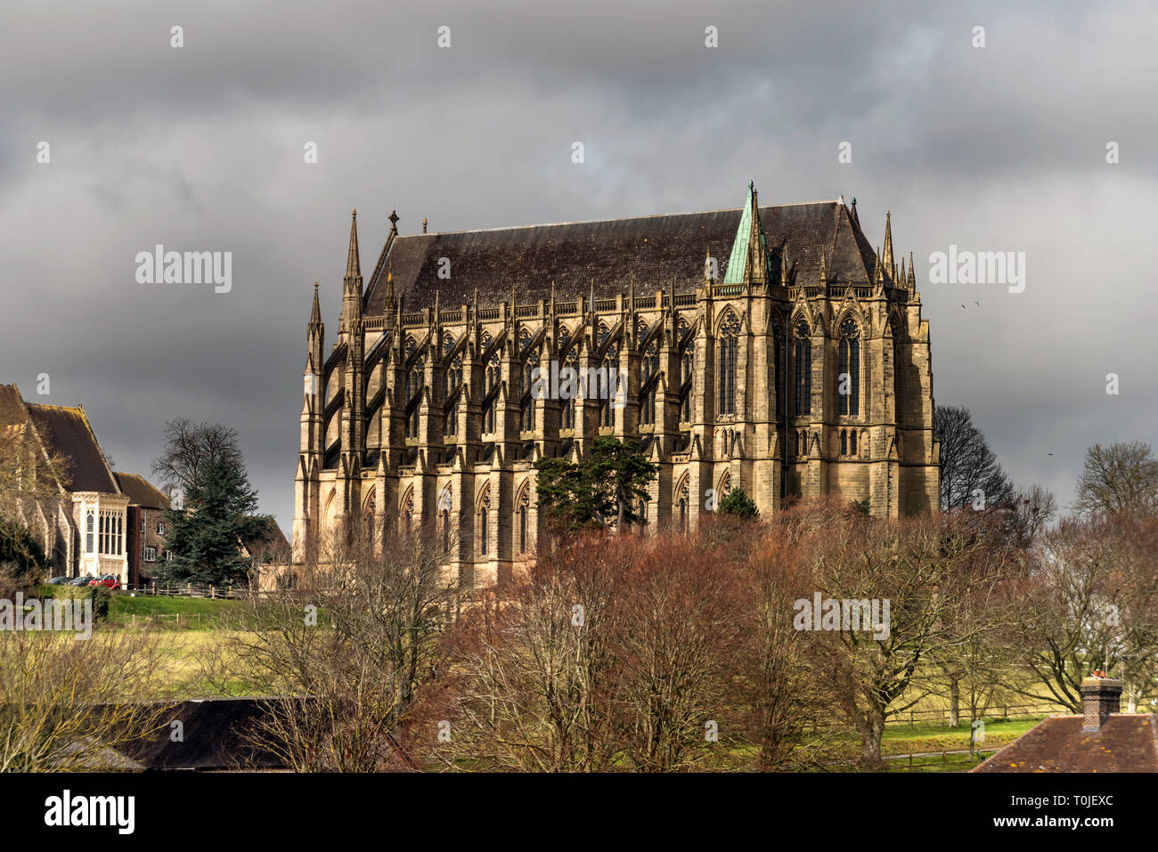 Lancing college chapel hi-res stock photography and images - Alamy