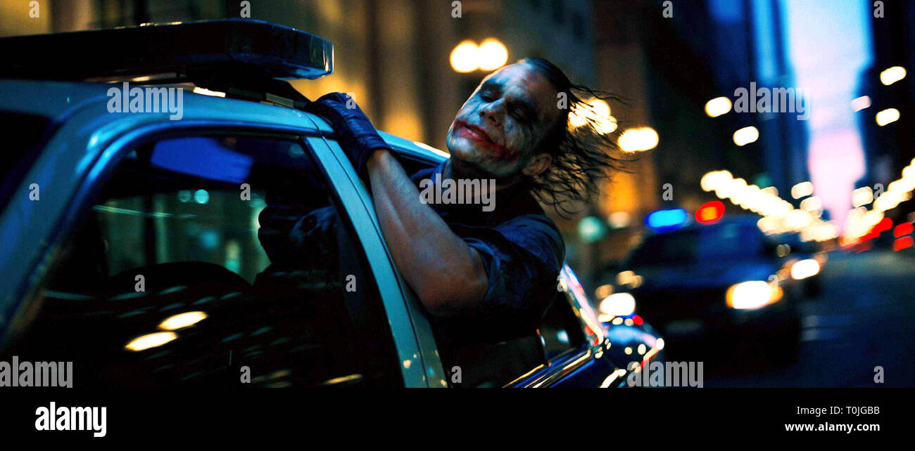 Dark Knight Joker Heath Ledger High Resolution Stock Photography and ...