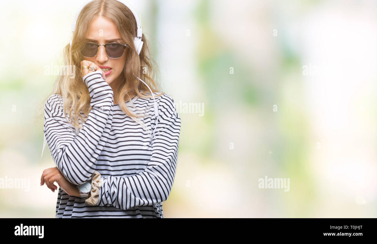 Shy woman singing hi-res stock photography and images - Alamy