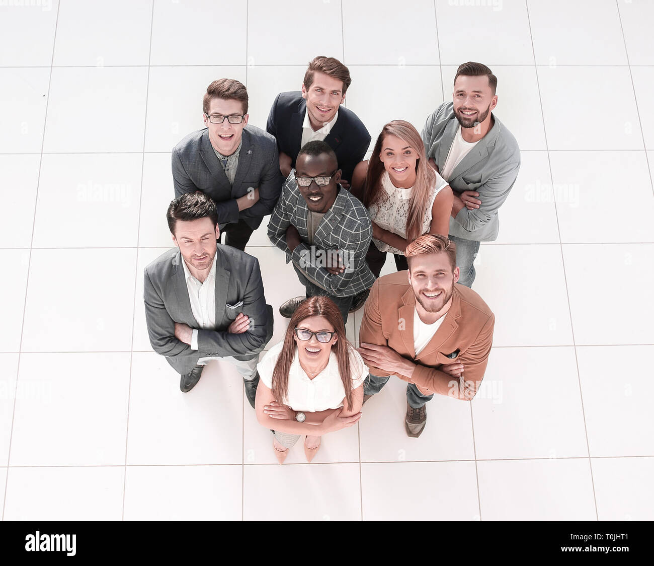 Team multinational friends students hi-res stock photography and images ...