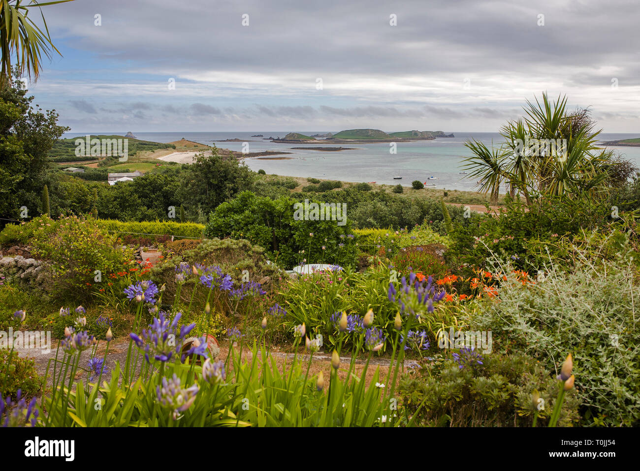 Higher Town Bay and the Eastern Isles from St. Martin's, Isles of ...