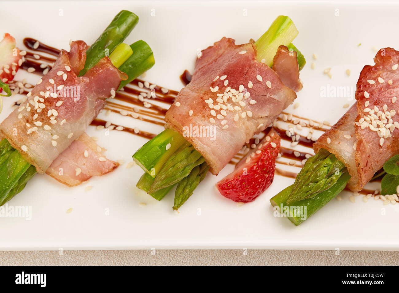 Fish fillet rolls Stock Photo - Alamy