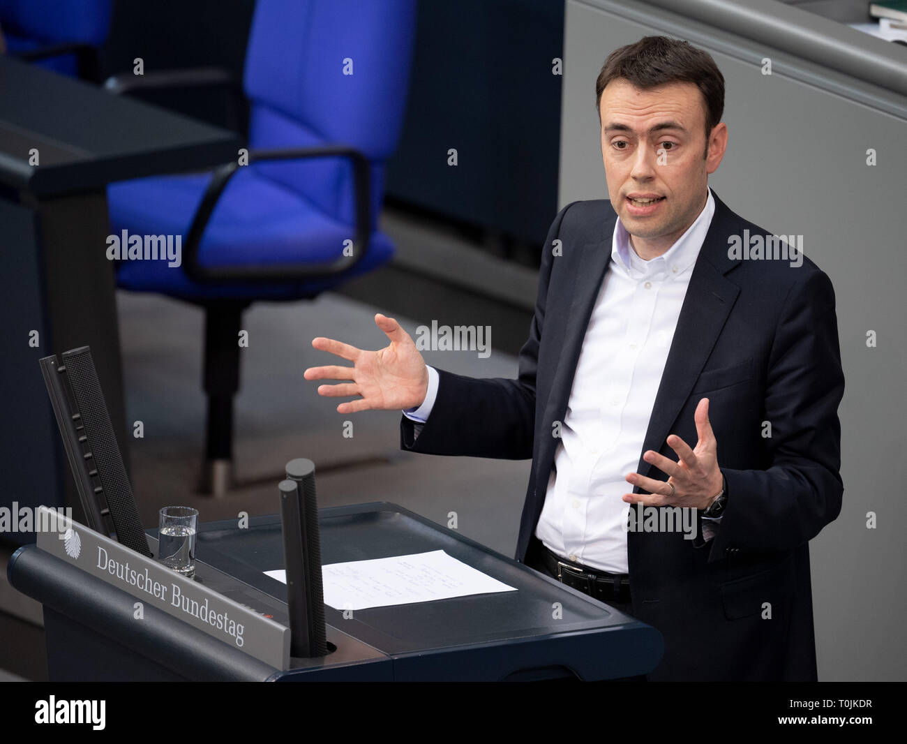Berlin, Germany. 20th Mar, 2019. Nils Schmid (SPD), Member of ...