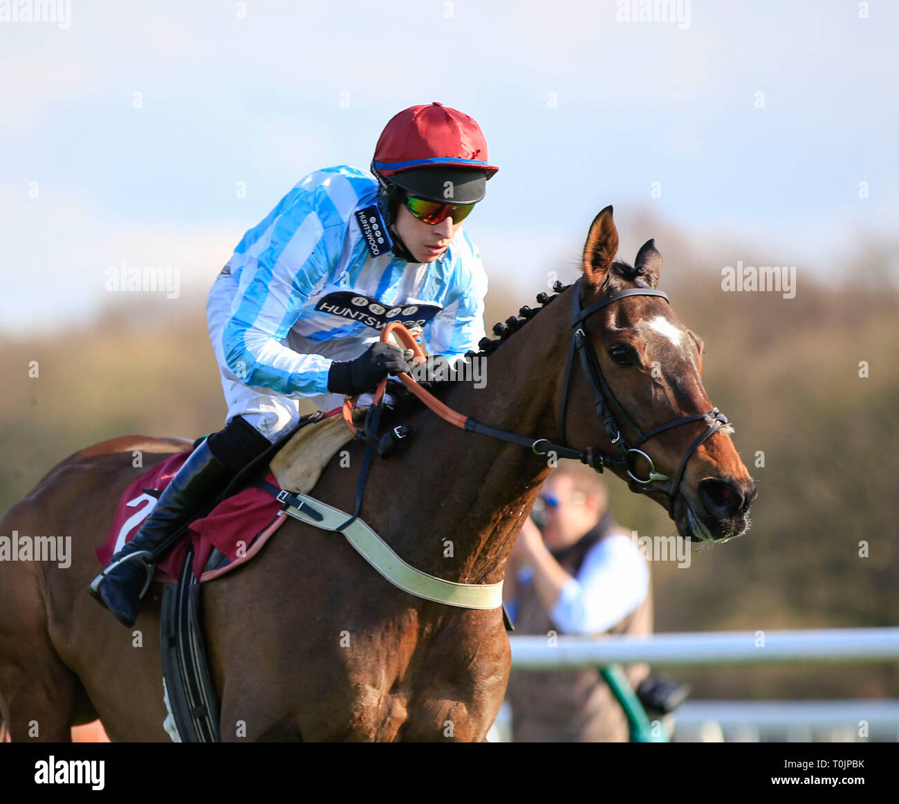 Haydock Park Racecourse, Merseyside, UK. 20th Mar, 2019. Horse racing ...