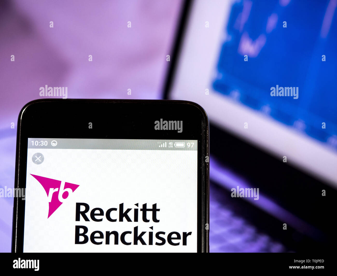 Reckitt benckiser logo hi-res stock photography and images - Alamy