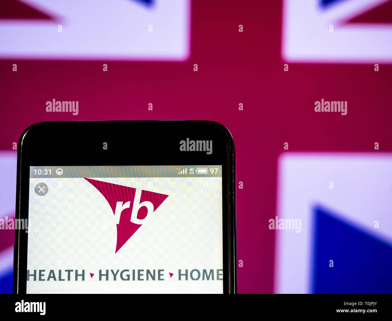 Reckitt benckiser logo hi-res stock photography and images - Alamy