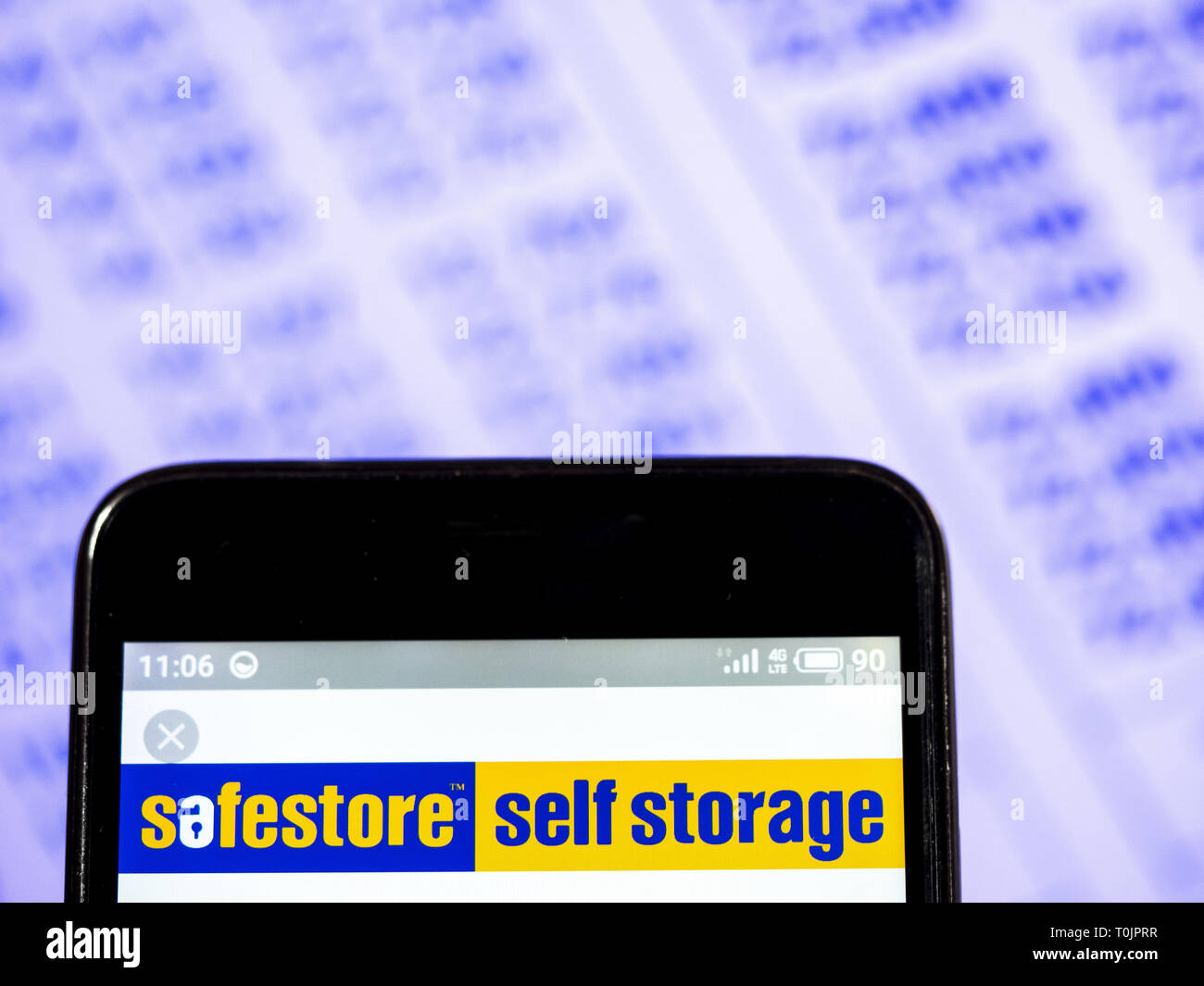 Safestore logo hi-res stock photography and images - Alamy