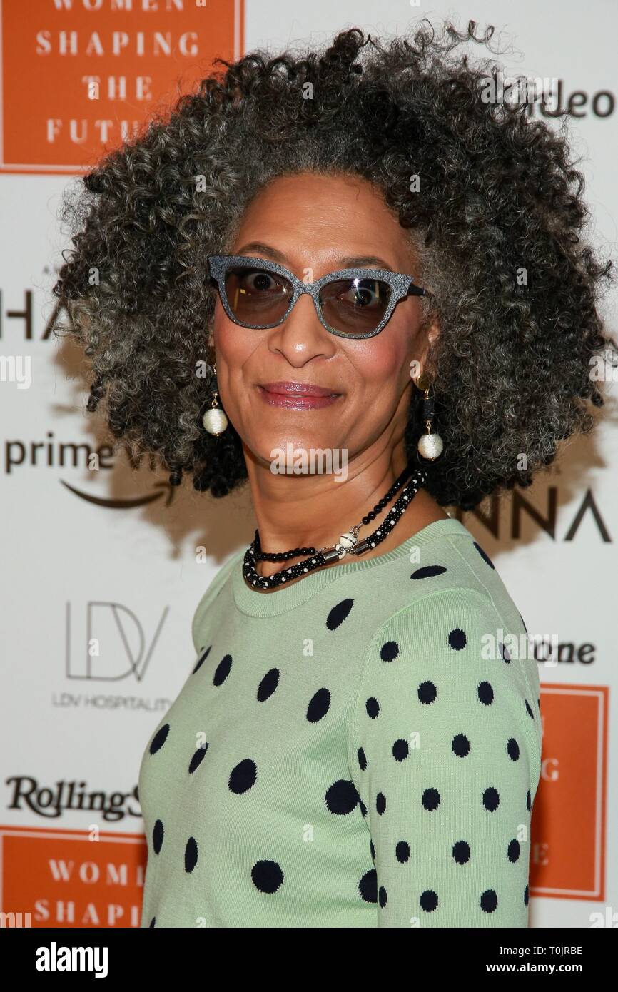 New York, NY, USA. 20th Mar, 2019. Carla Hall at arrivals for Rolling ...