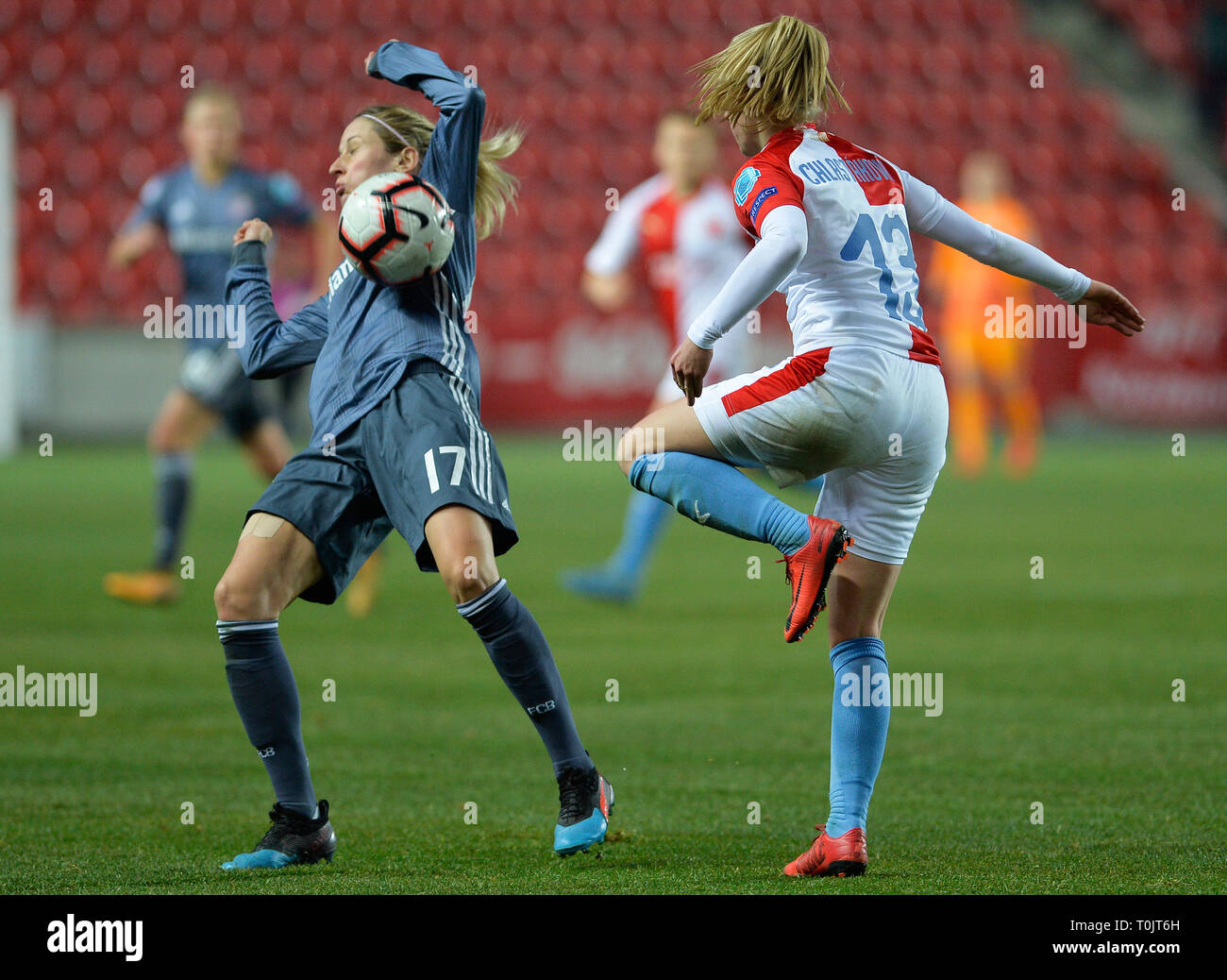 Prague, Czech Republic. 20th Mar, 2019. From left KATHRIN HENDRICH of ...