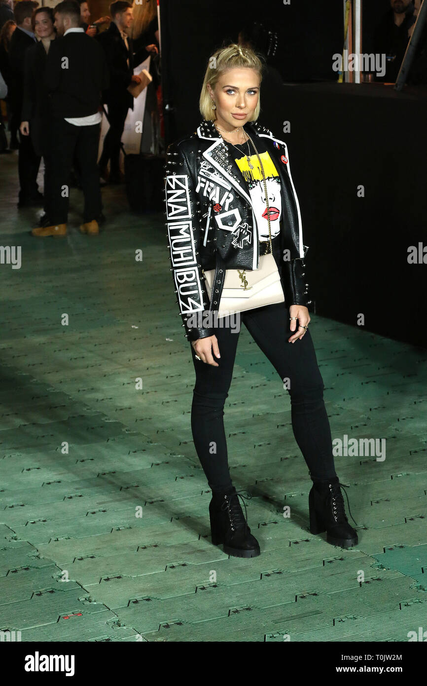 London, UK. 20th Mar 2019. Gaby Allen, DC 'Shazam' Fun Fair - The ...