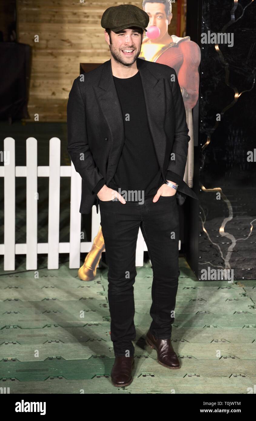 London, UK. 20th Mar, 2019. Matt Johnson, Shazam, Bernie Spain Gardens ...