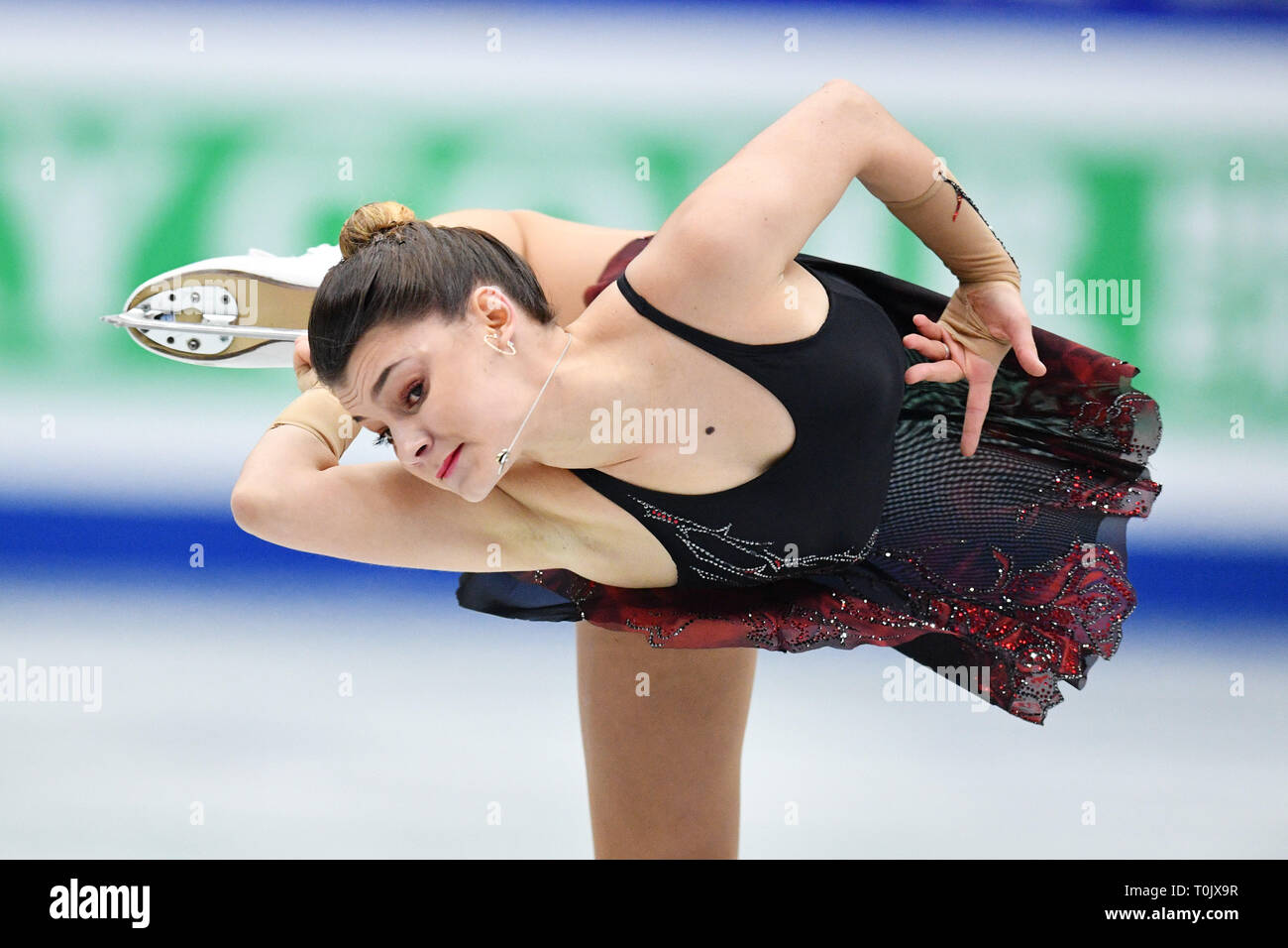 Saitama, Japan. Credit: MATSUO. 20th Mar, 2019. Sofia Samodurova (RUS) Figure Skating : ISU ...