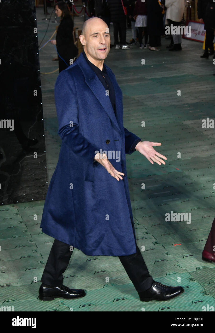 London, UK. 20th Mar, 2019. Mark Strong attend photocall to promote new ...