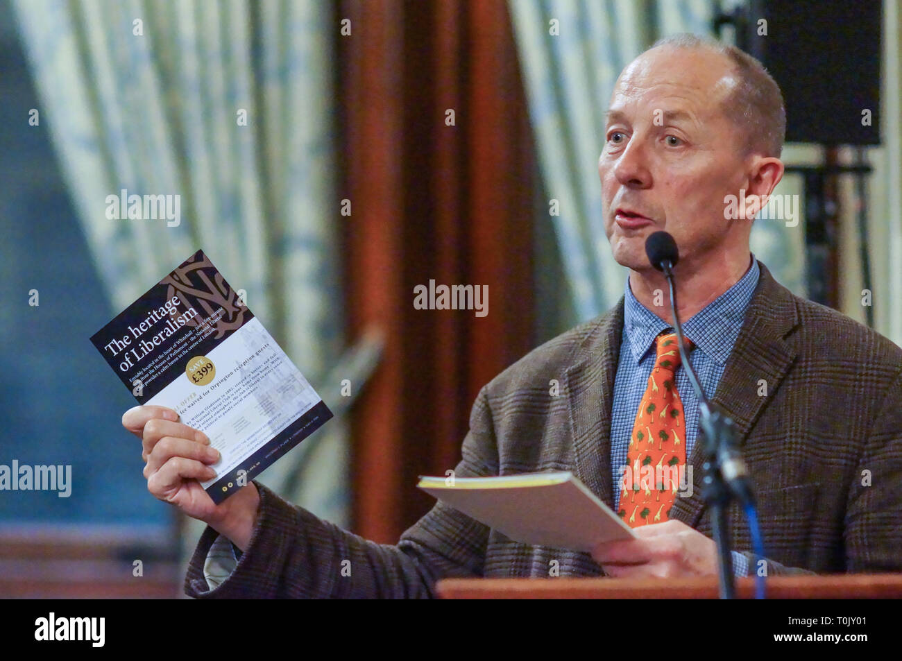 London, UK. 20th Mar, 2019. London, England. Dilly Keane, Layla Moran ...