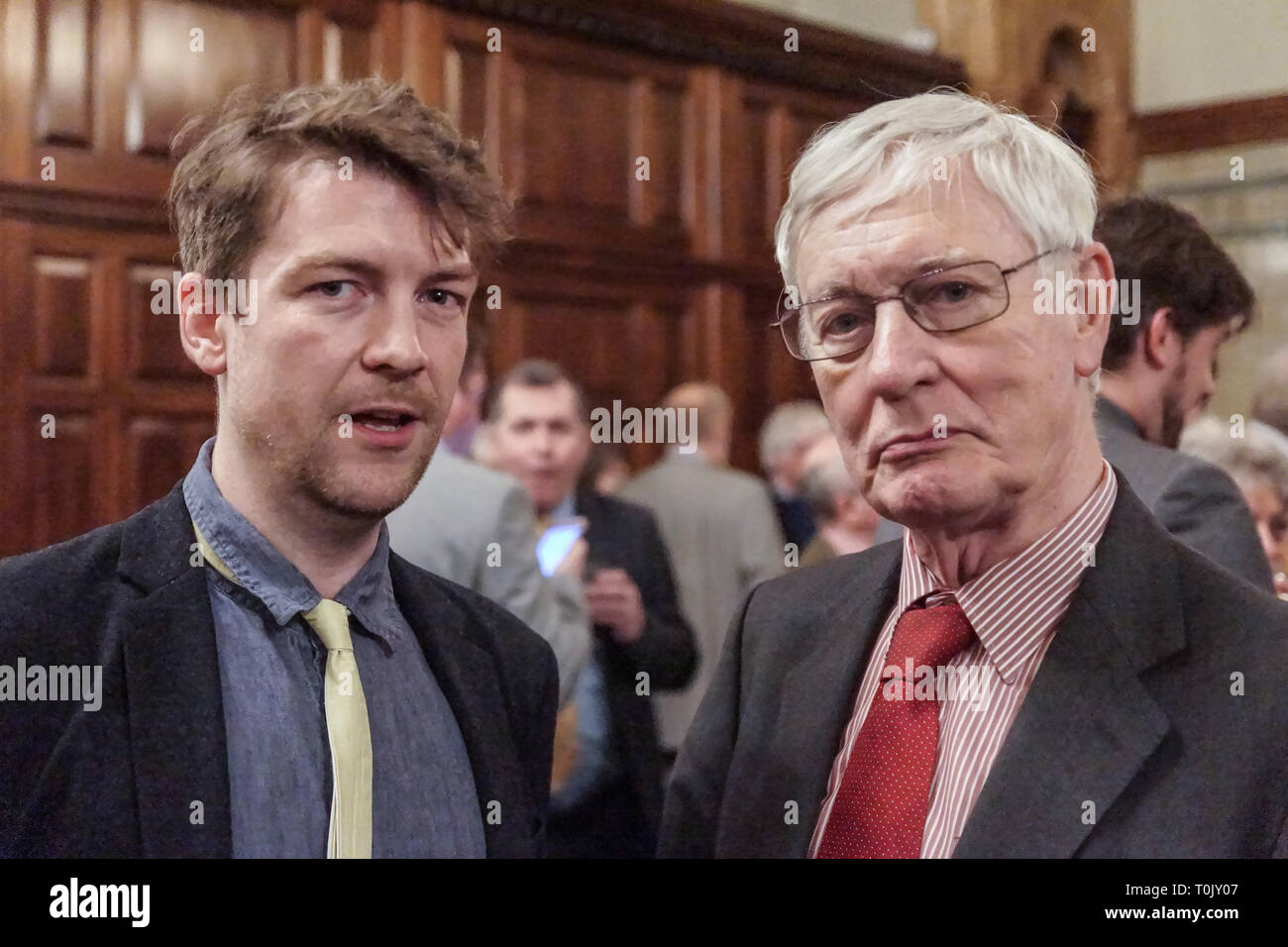 London, UK. 20th Mar, 2019. London, England. Dilly Keane, Layla Moran ...