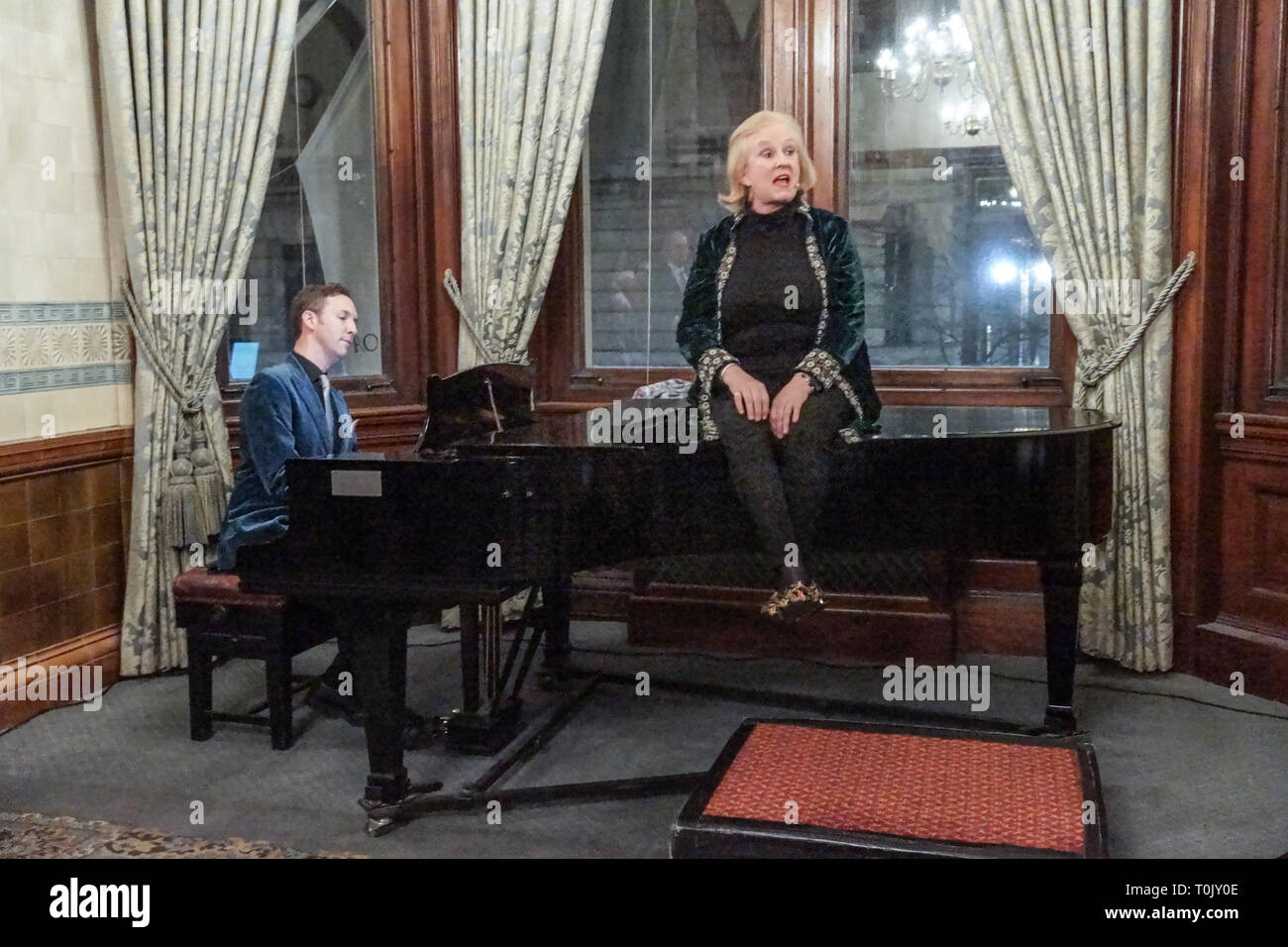 London, UK. 20th Mar, 2019. London, England. Dilly Keane, Layla Moran ...