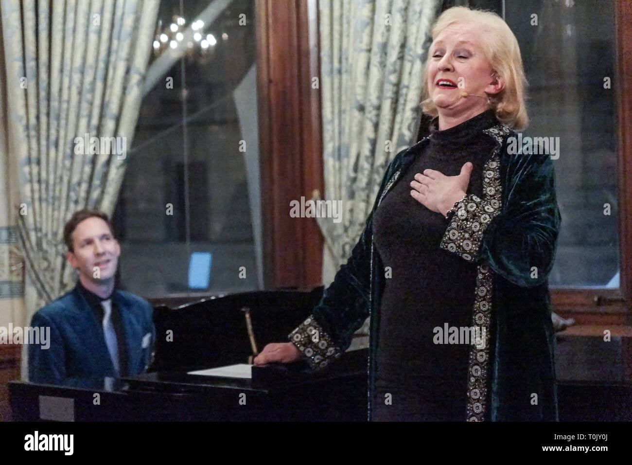 London, UK. 20th Mar, 2019. London, England. Dilly Keane, Layla Moran ...