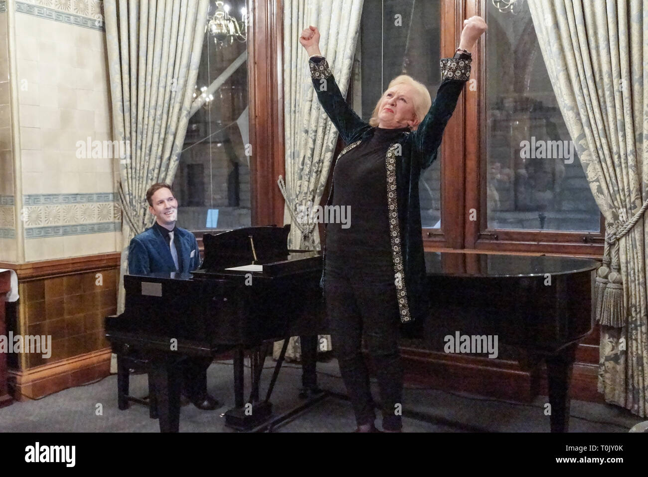 London, UK. 20th Mar, 2019. London, England. Dilly Keane, Layla Moran ...