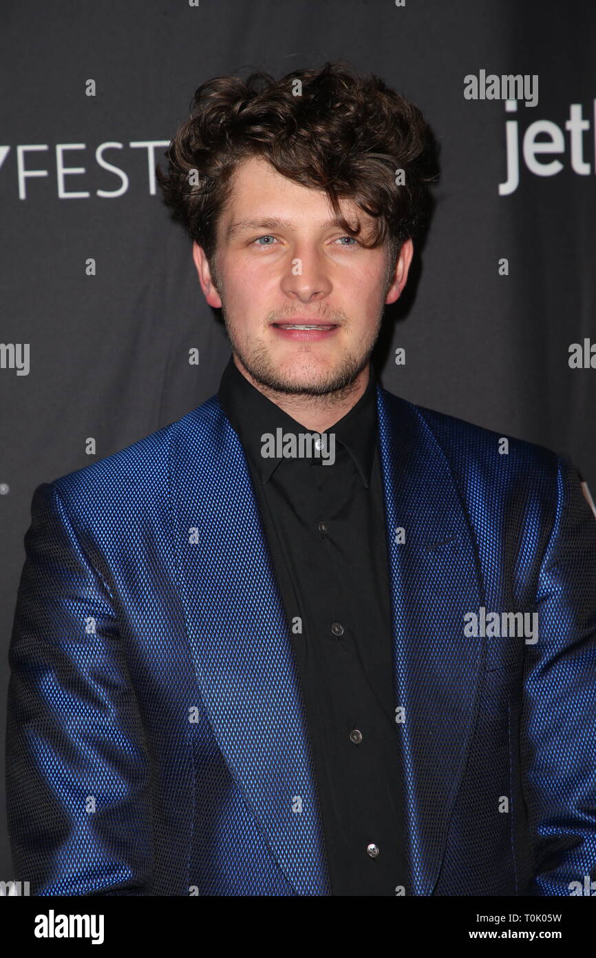 Hollywood CA March 20:Brett Dier arrives for the PaleyFest presentation ...