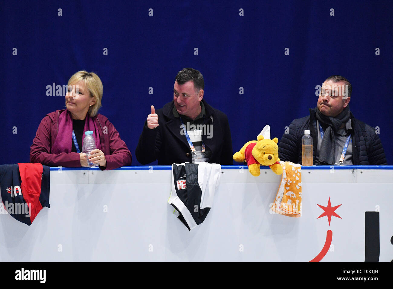Saitama, Japan. Credit: MATSUO. 21st Mar, 2019. (L-R) Tracy Wilson ...