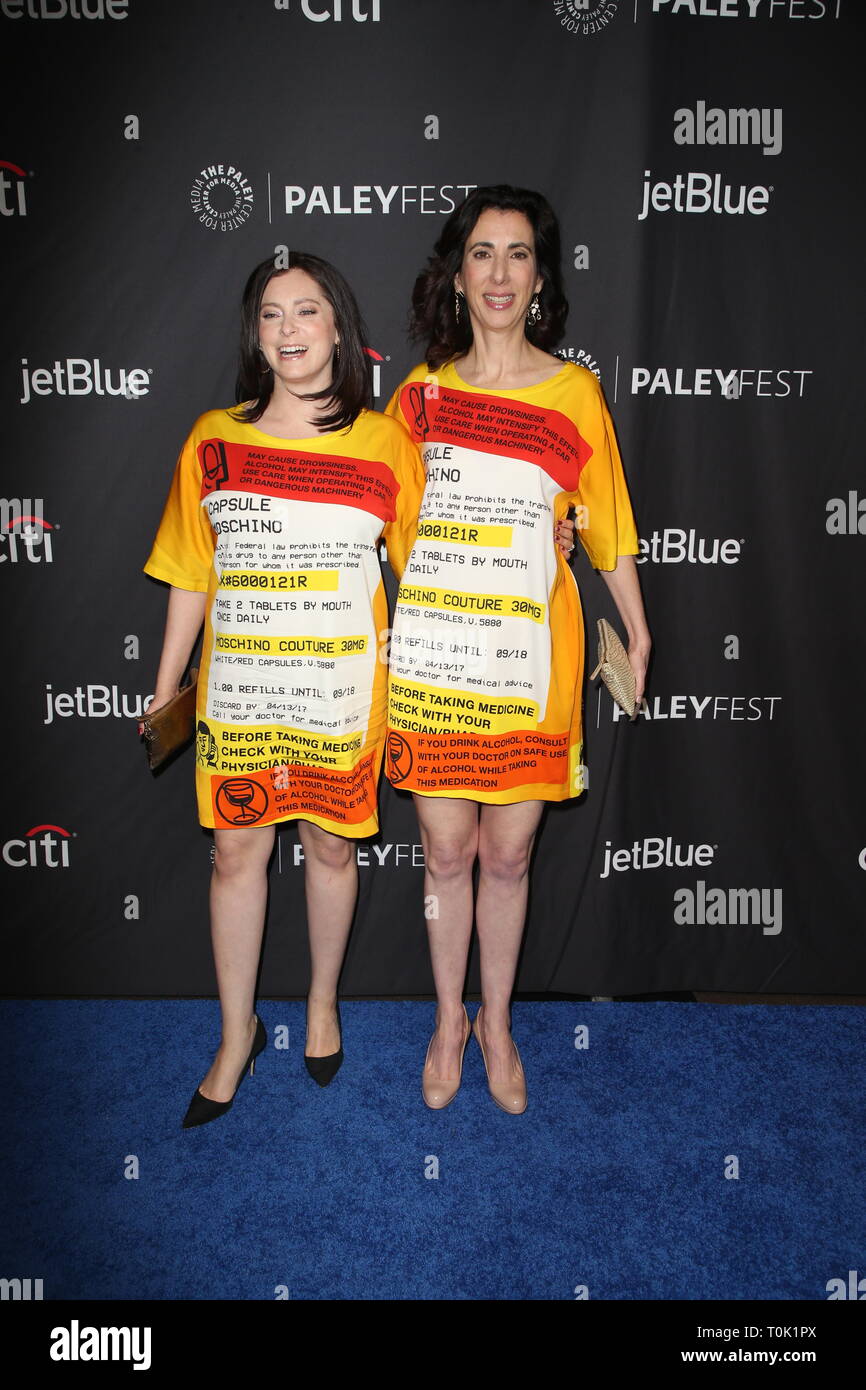 Hollywood CA March 20: Rachel Bloom, Aline Brosh McKenna, arrives for ...