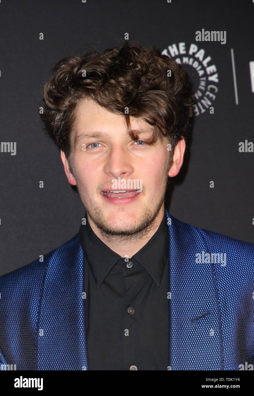Hollywood CA March 20: Brett Dier, arrives for The Paley Center For ...