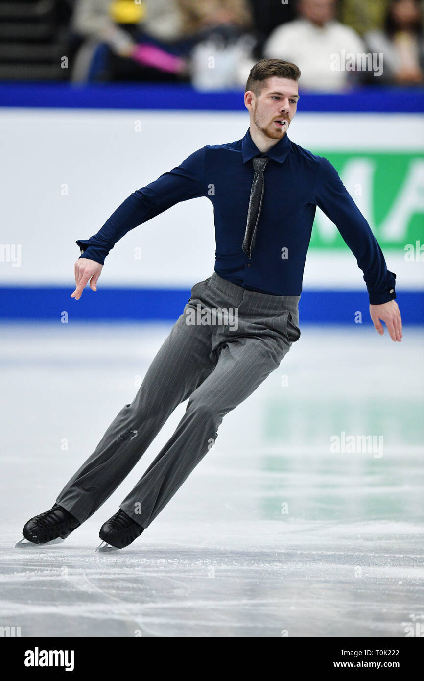 Saitama, Japan. Credit: MATSUO. 21st Mar, 2019. Paul Fentz (GER) Figure ...