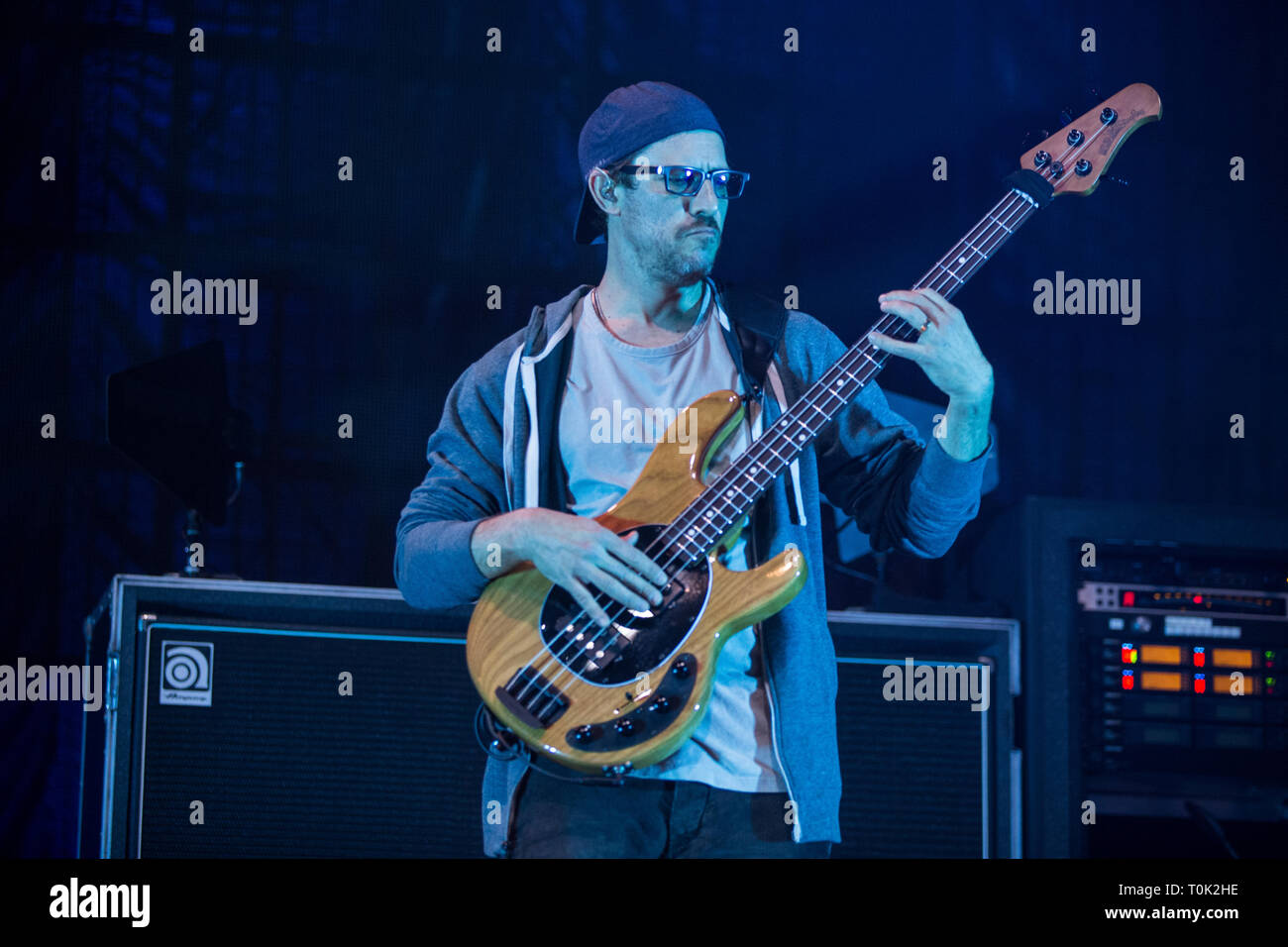 Norway, Oslo - March 20, 2019. Dave Matthews Band perform a live ...