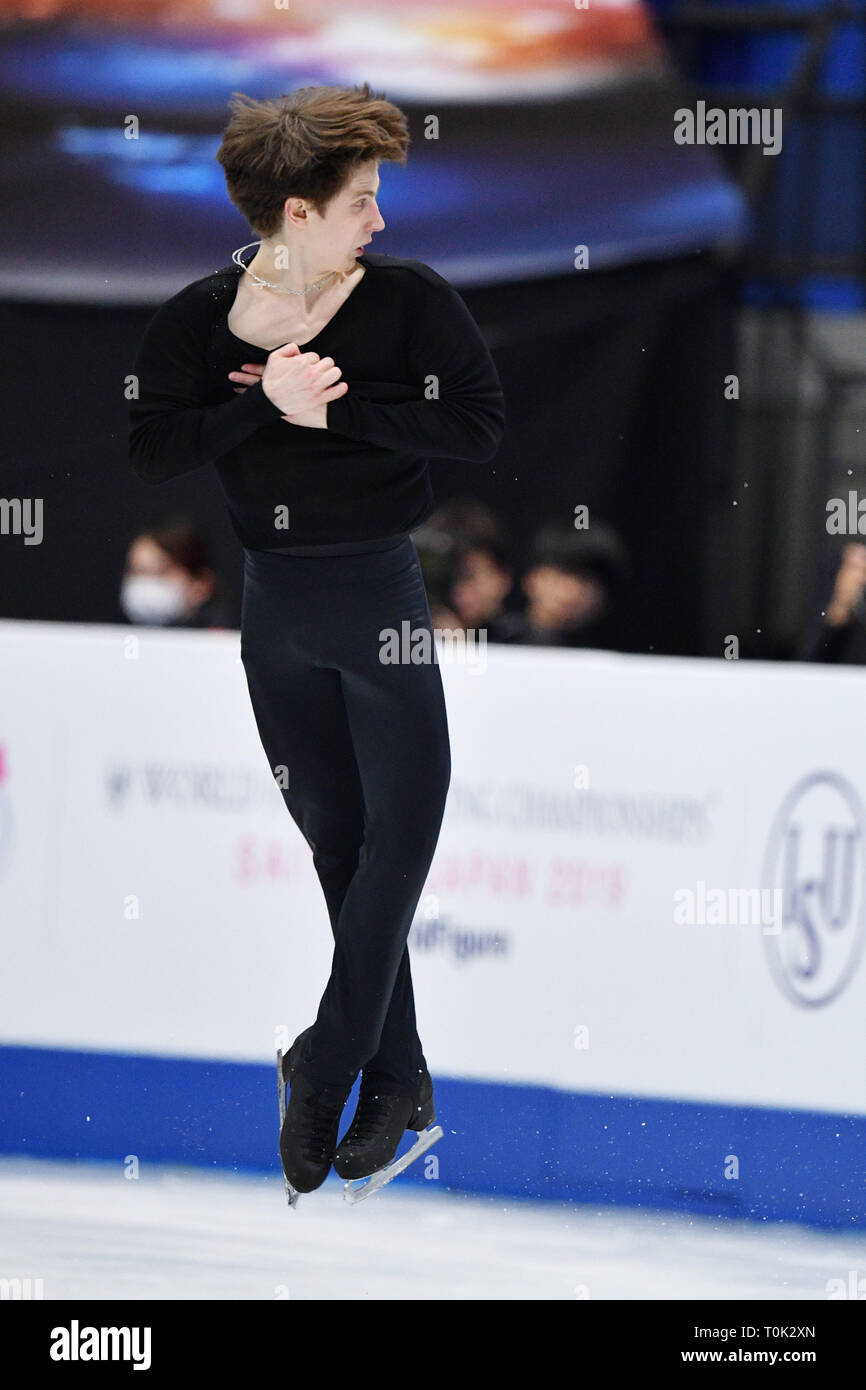 Saitama, Japan. Credit: MATSUO. 21st Mar, 2019. Andrei Lazukin (RUS ...