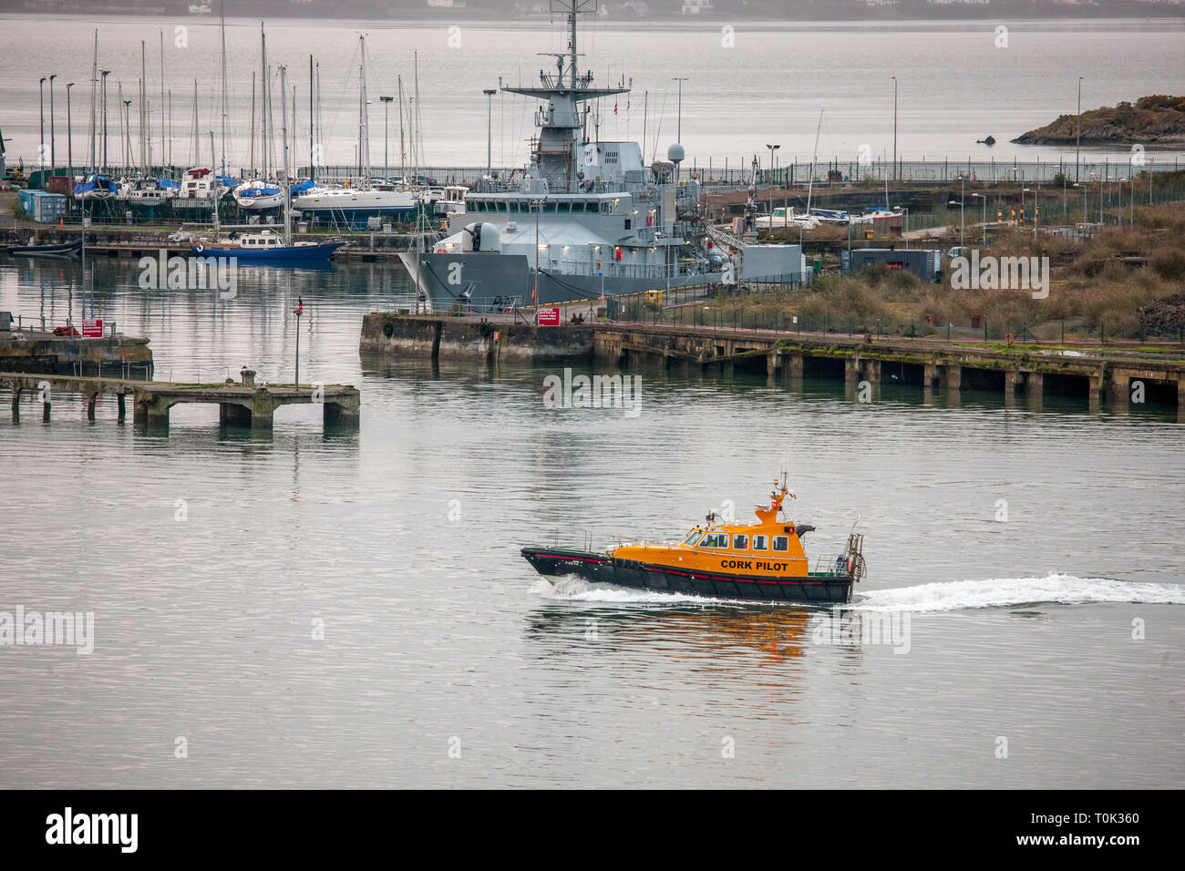 Haulbowline naval base hi-res stock photography and images - Alamy