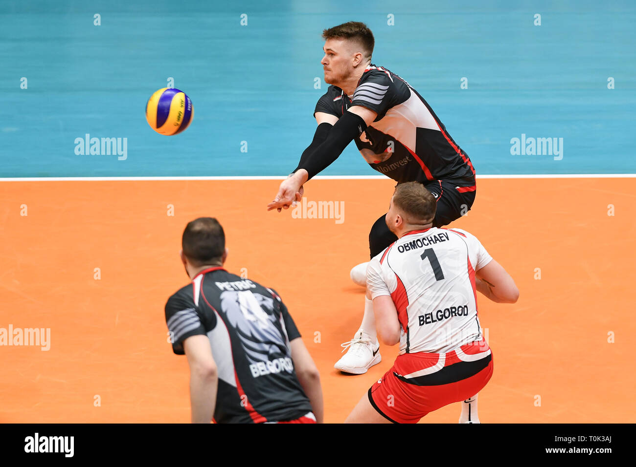 Candy Arena, Monza, Italy. 20th March, 2019. CEV Volleyball Challenge ...