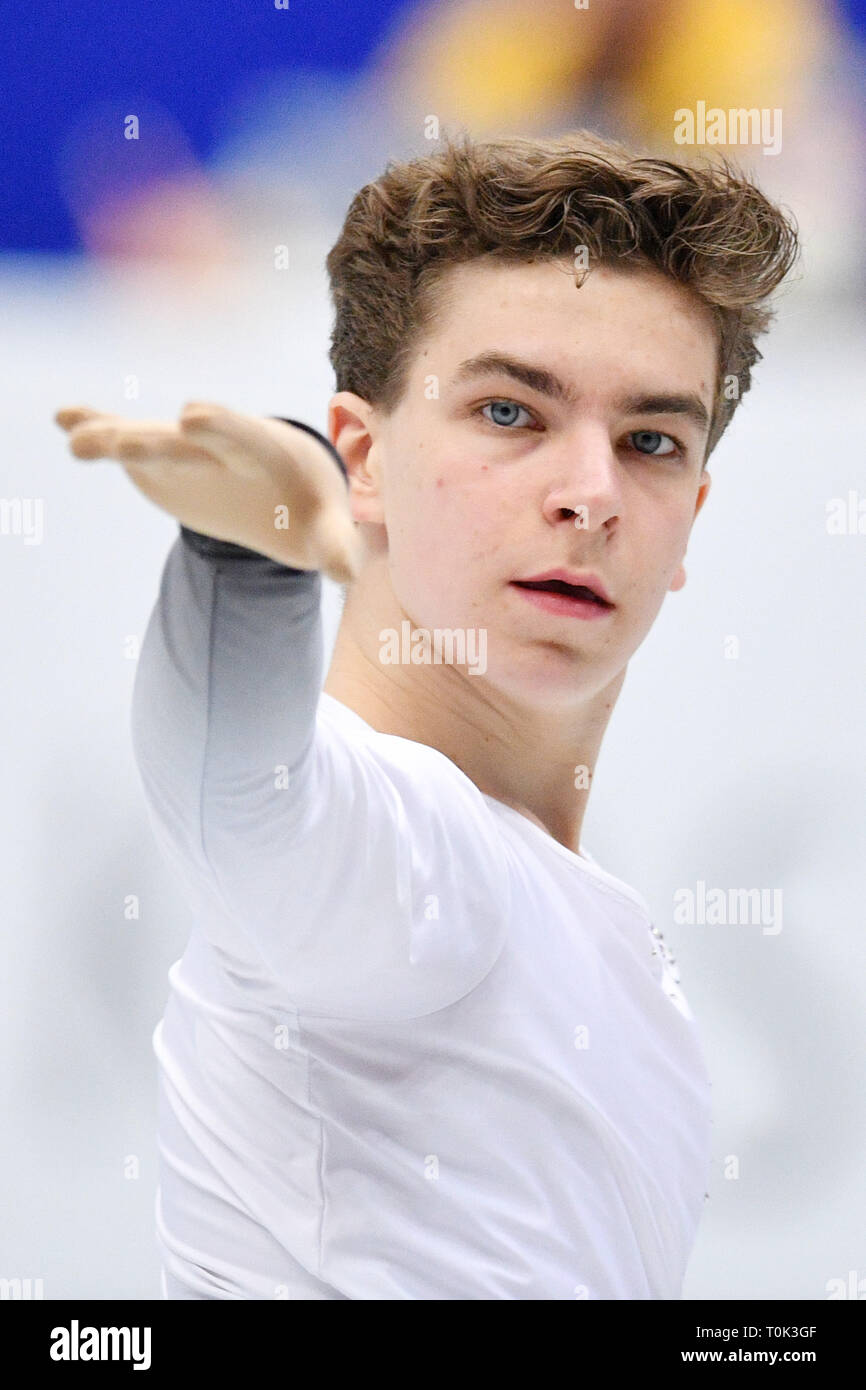 Saitama, Japan. Credit: MATSUO. 21st Mar, 2019. Ivan Shmuratko (UKR ...