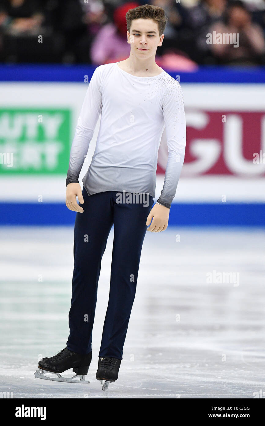 Saitama, Japan. Credit: MATSUO. 21st Mar, 2019. Ivan Shmuratko (UKR ...