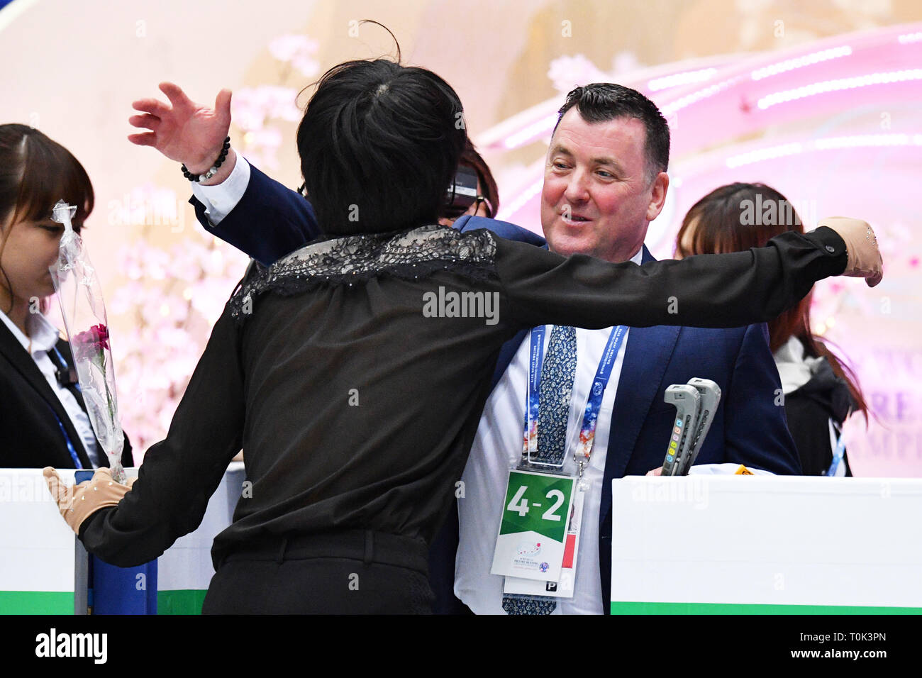 Saitama, Japan. Credit: MATSUO. 21st Mar, 2019. (L-R) JunHwan Cha (KOR ...