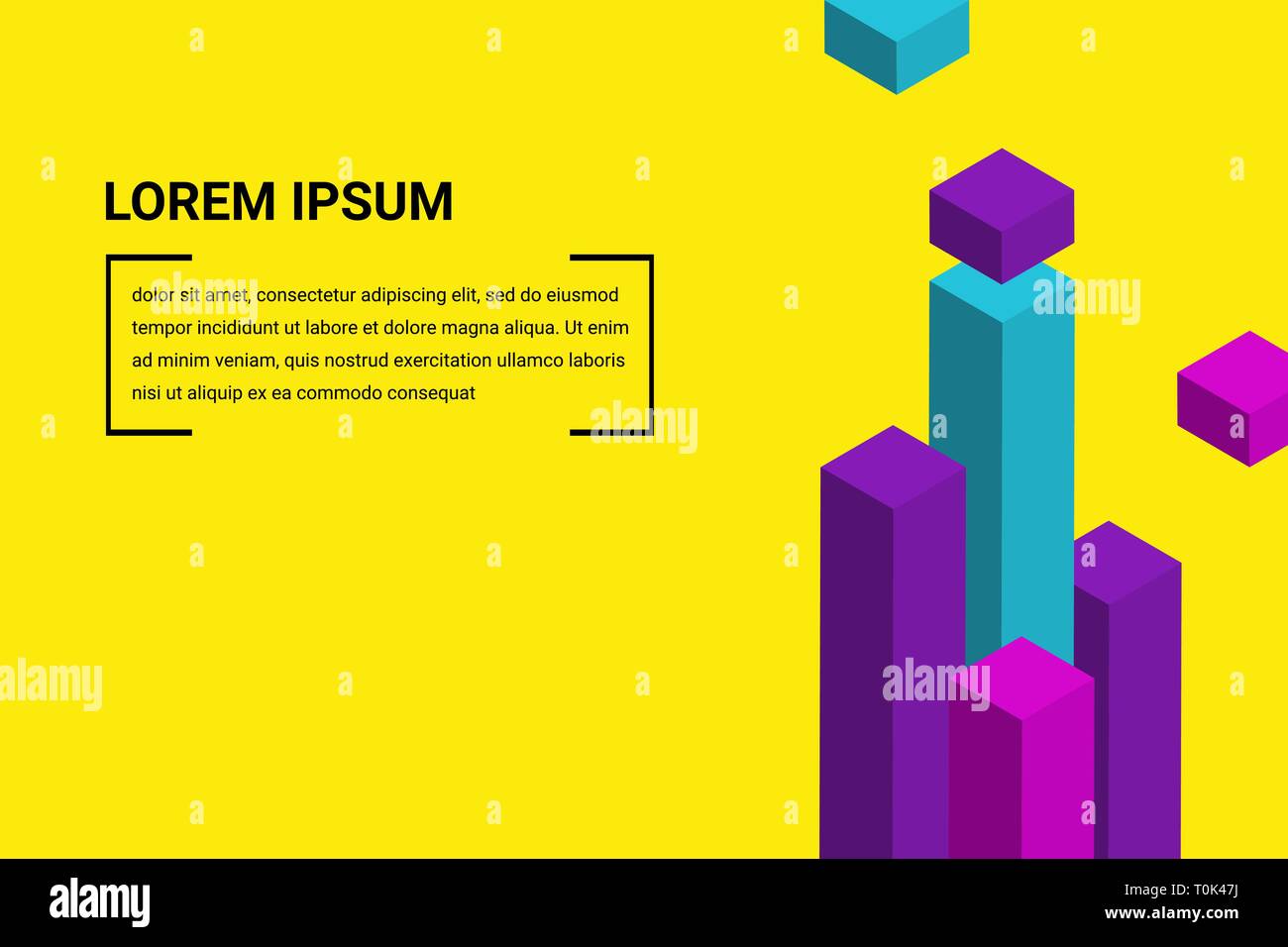 Geometric cube Vector illustration Stock Vector Image & Art - Alamy