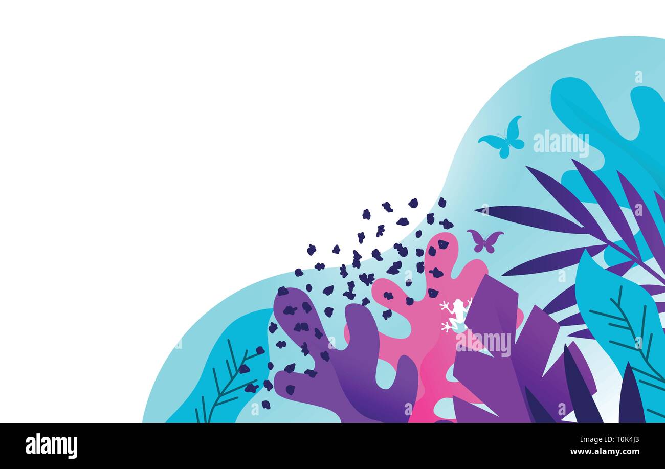 Textures in plants Stock Vector Images - Alamy