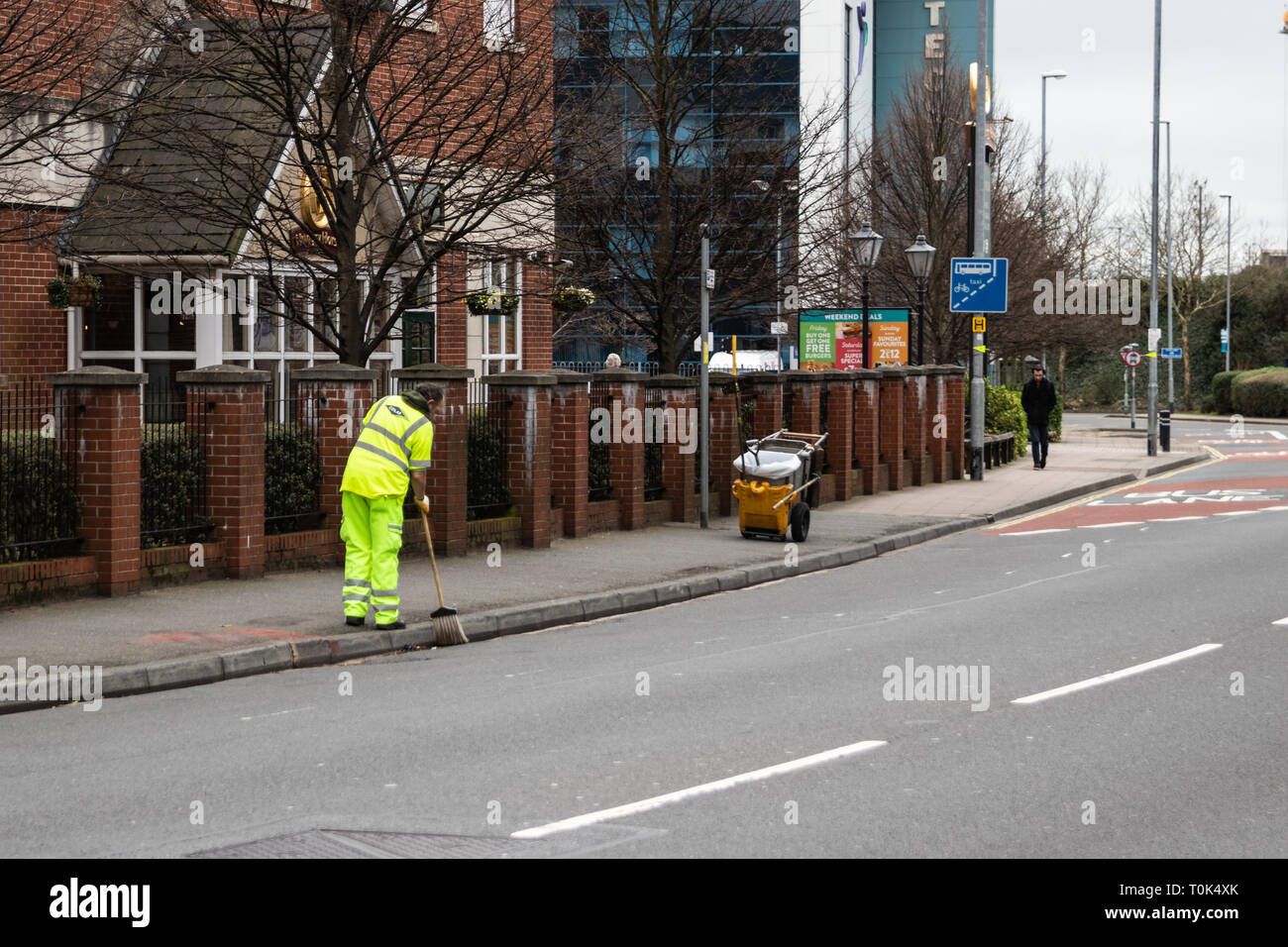Road sweeper hi-res stock photography and images - Alamy