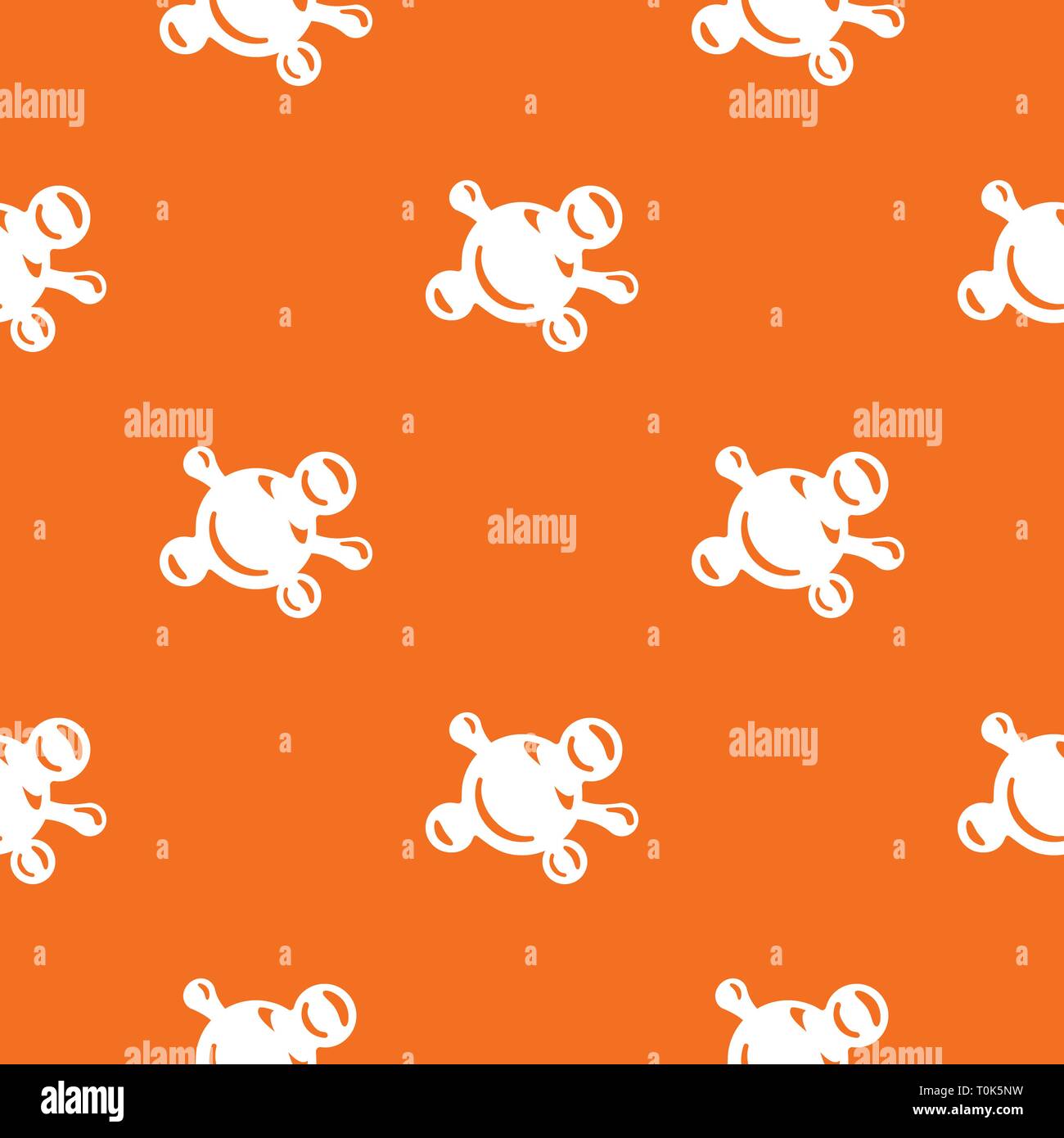 Molecule biology pattern vector orange Stock Vector Image & Art - Alamy