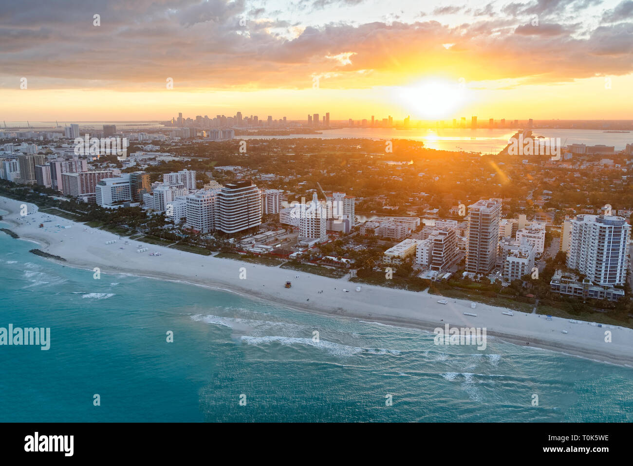 Miami overview hi-res stock photography and images - Alamy