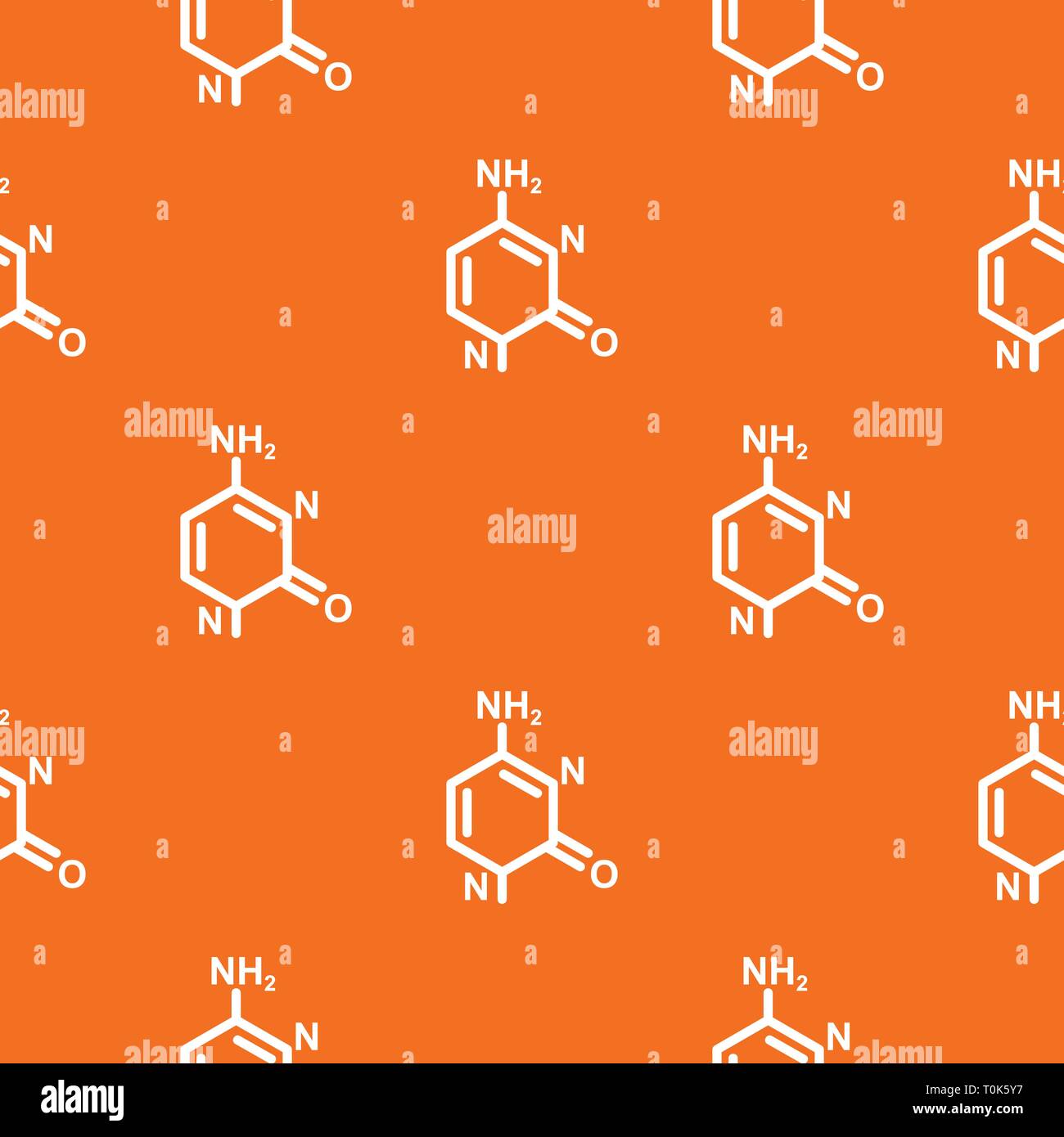 Molecule model pattern vector orange Stock Vector Image & Art - Alamy