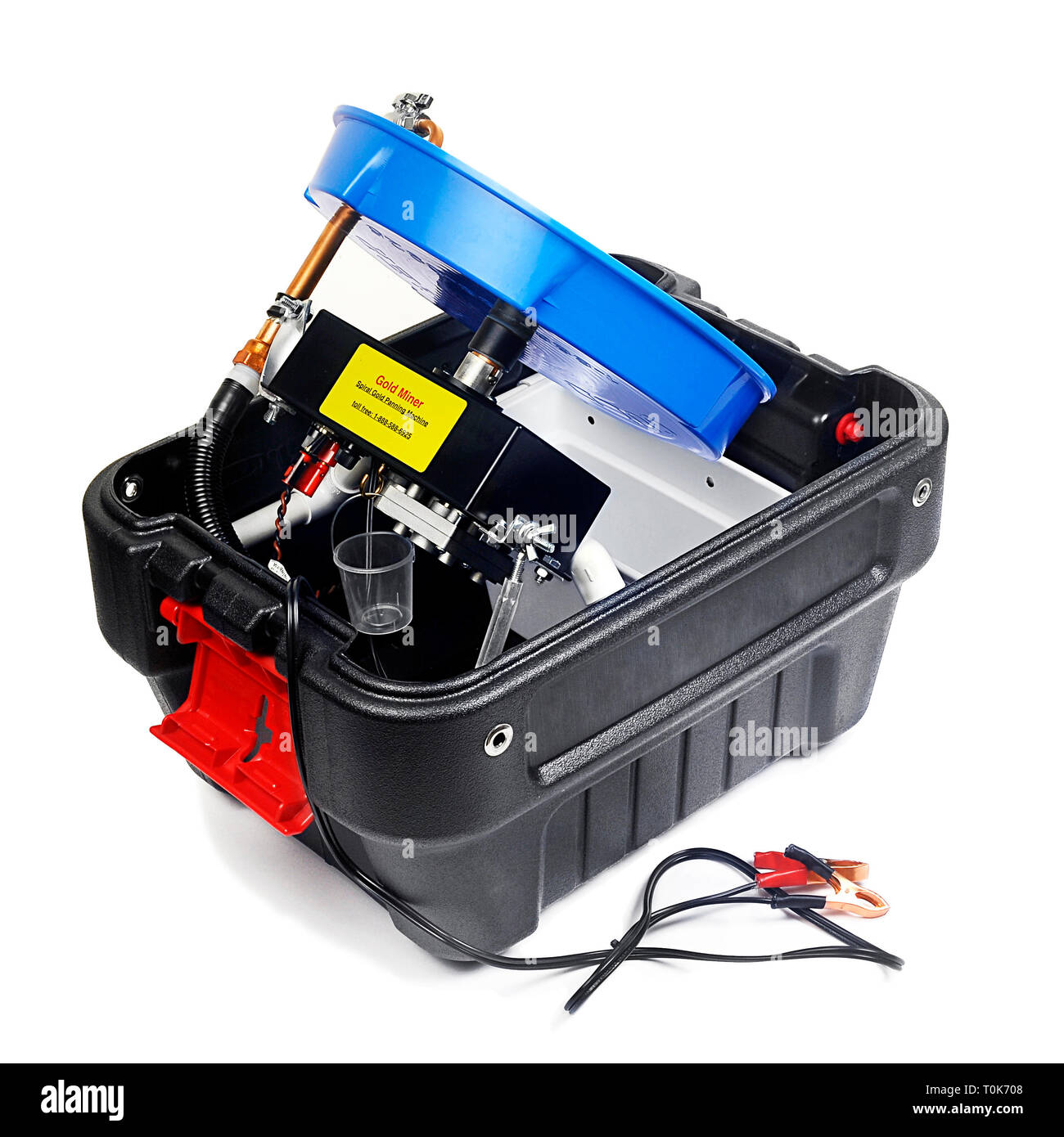 Gold Detection Test at the Metal Detector at the Pourra Mine in Burkina ...