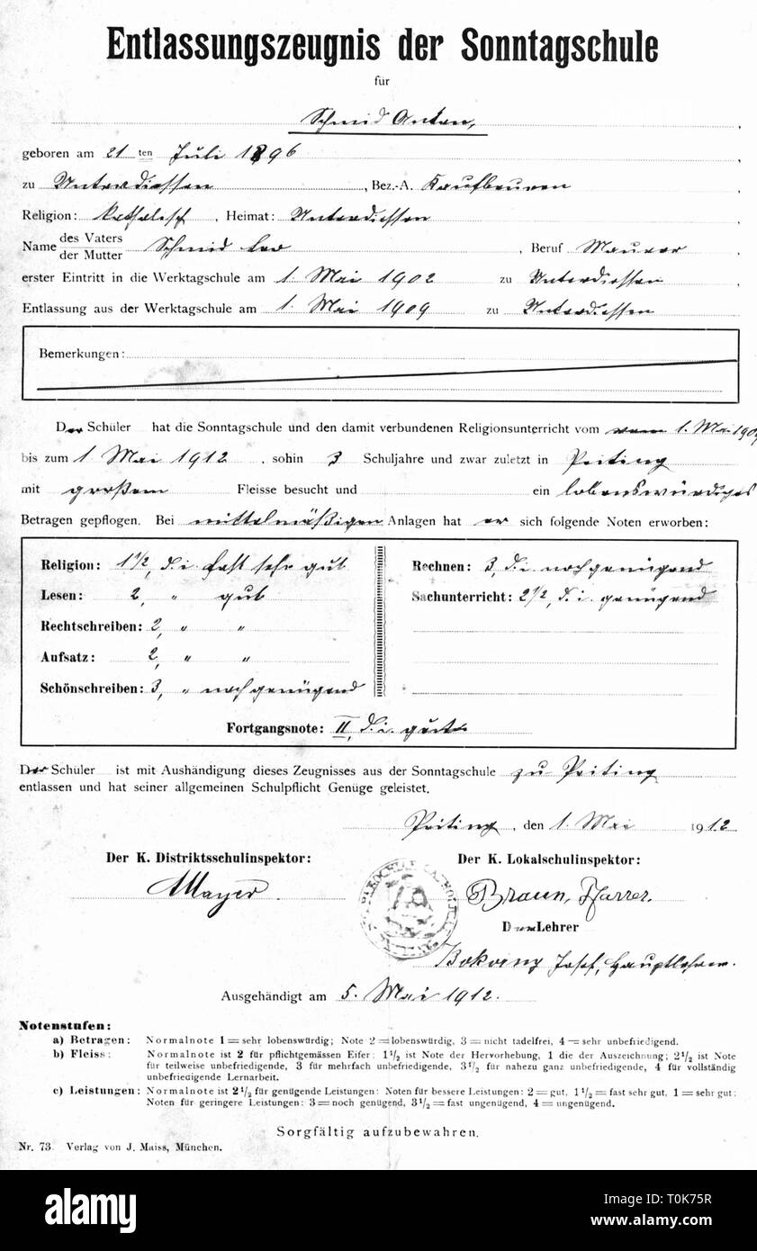 Issued certificate Black and White Stock Photos & Images - Alamy