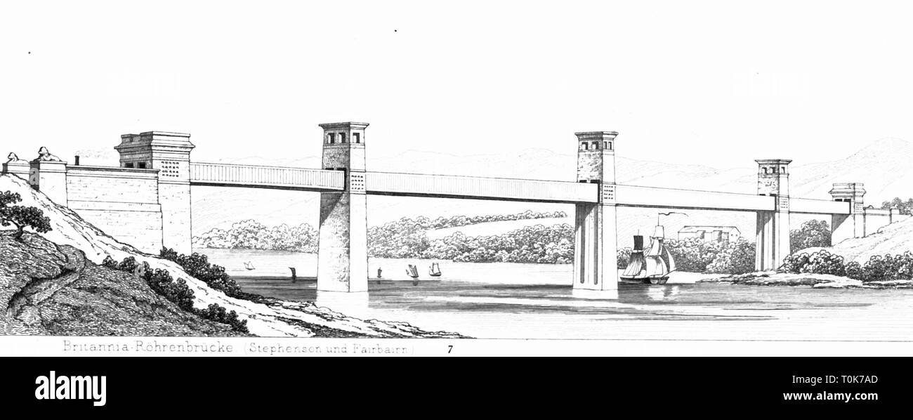 Britannia bridge hi-res stock photography and images - Alamy