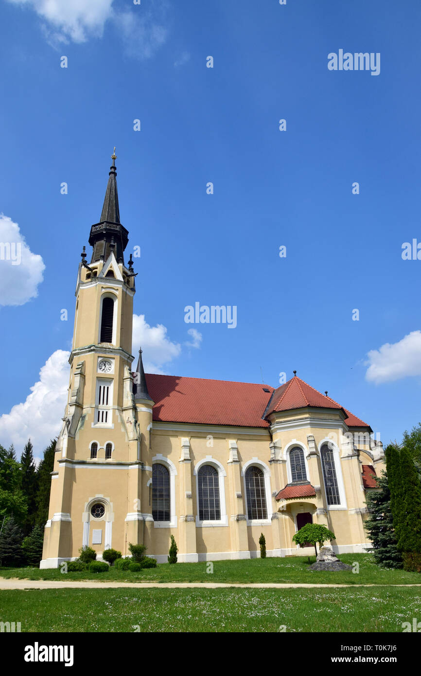 St. Imre Roman Catholic Church, Ronok, Hungary. Szent Imre római ...