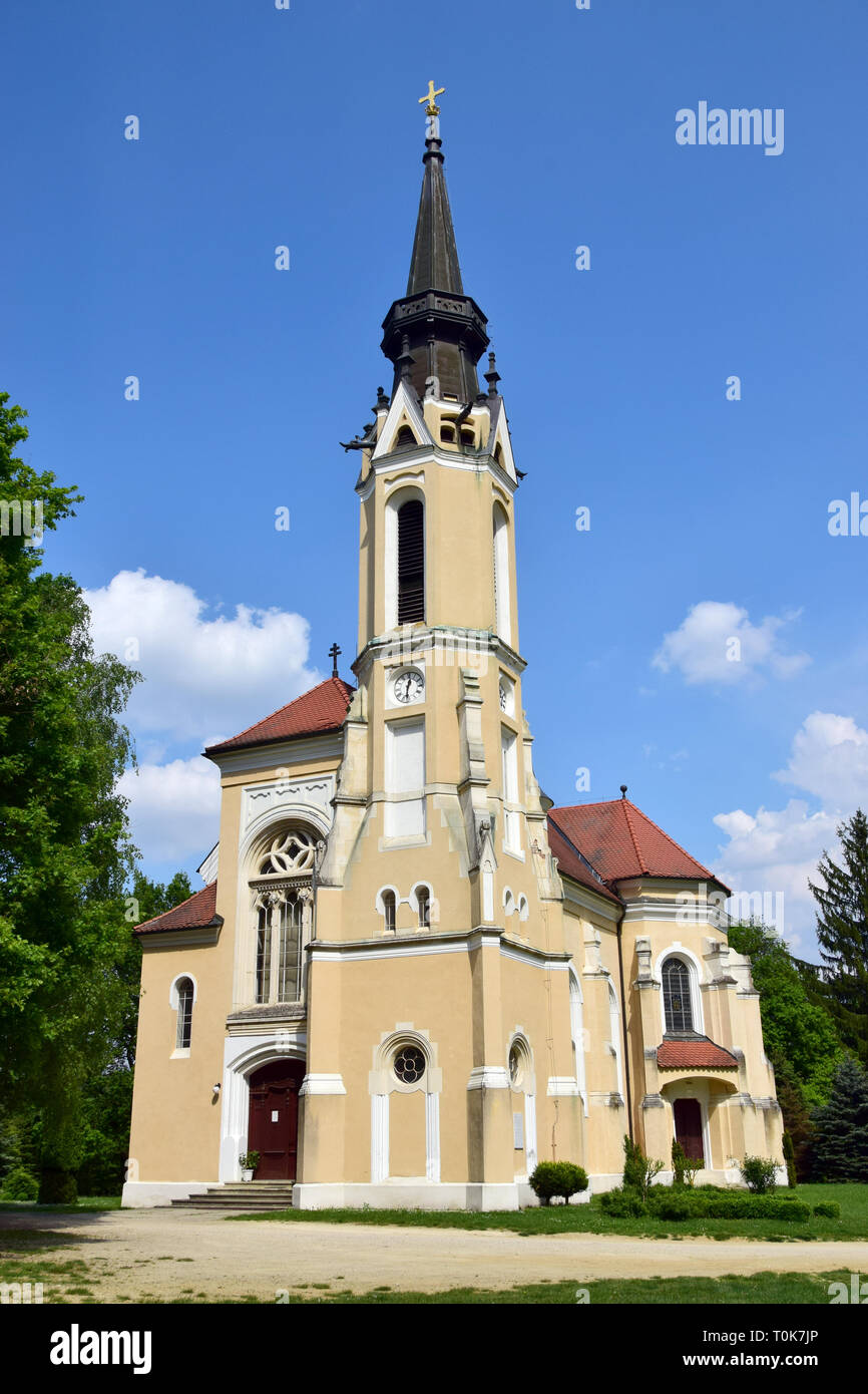 St. Imre Roman Catholic Church, Ronok, Hungary. Szent Imre római ...
